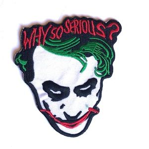 Accessories | Joker Patch Iron On Batman Diy Dark Knight Patches | Poshmark
